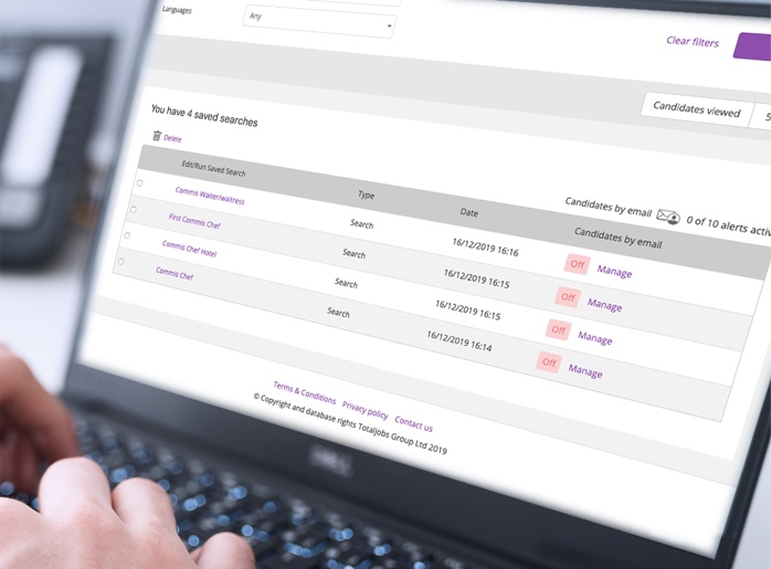 CV Database | Search for candidates | Candidate sourcing